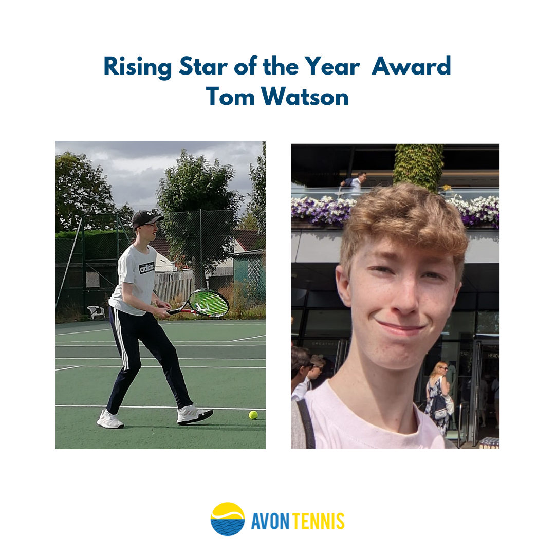 Tom Watson wins LTA Rising Star Award | Avon Tennis
